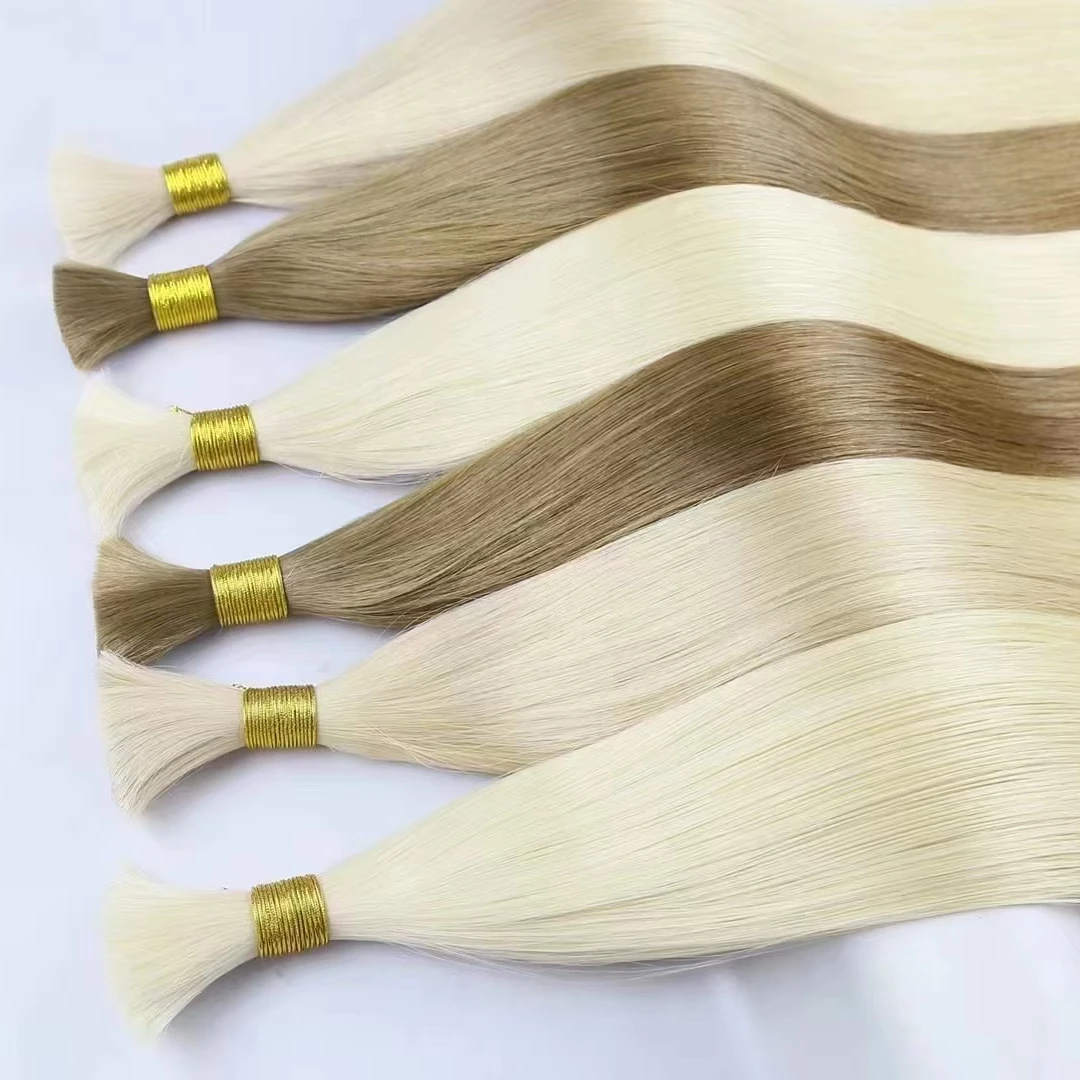 Natural Light Brown Color Cuticle Intact European Raw Unprocessed ...