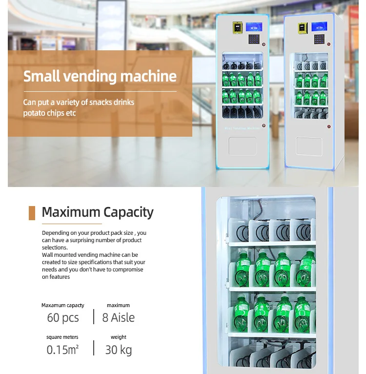 16 Channel Snacks Vending Machine - Daily Necessities