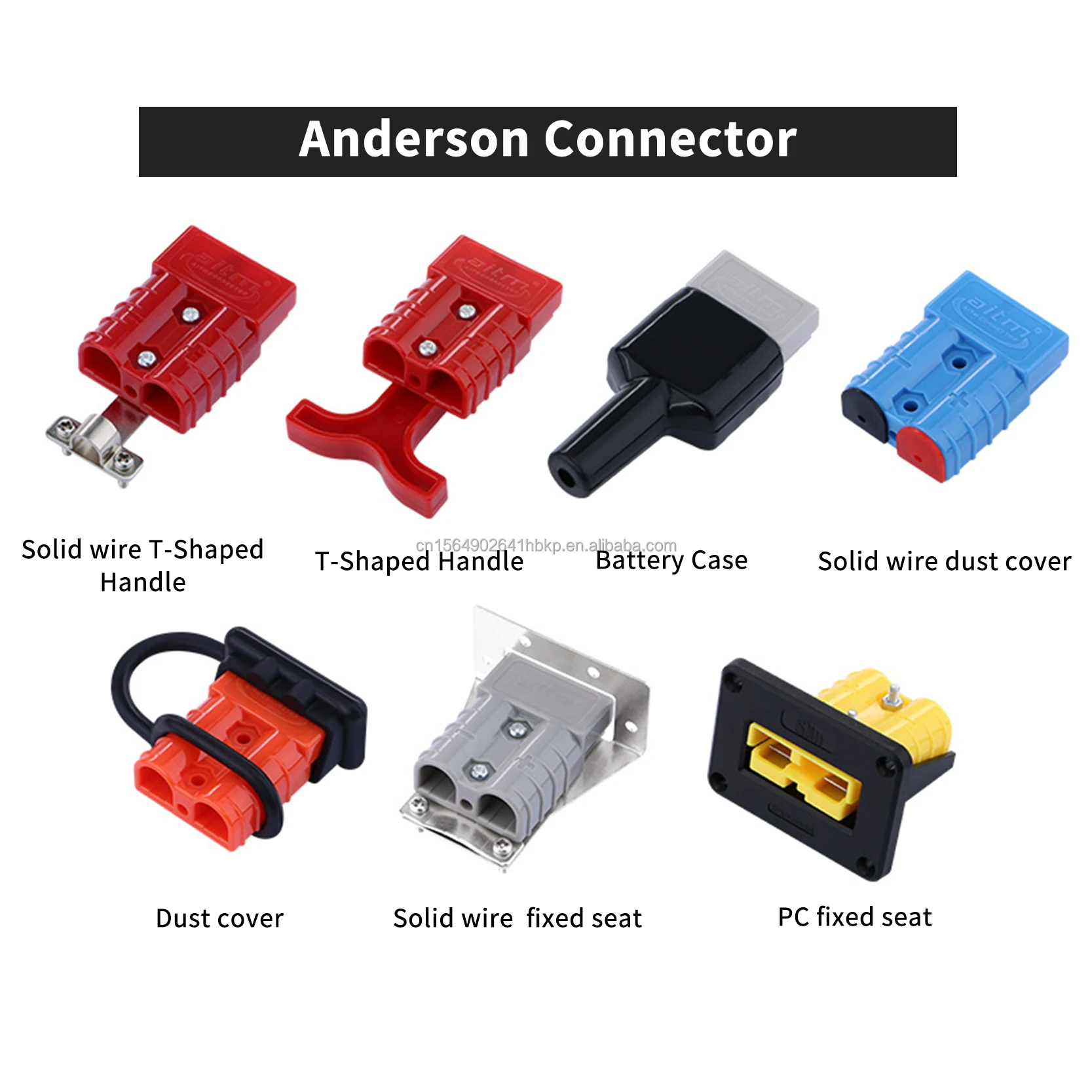 Anderson SBS40A Bipolar UPS Power Plug 40A Connector for Lithium ...