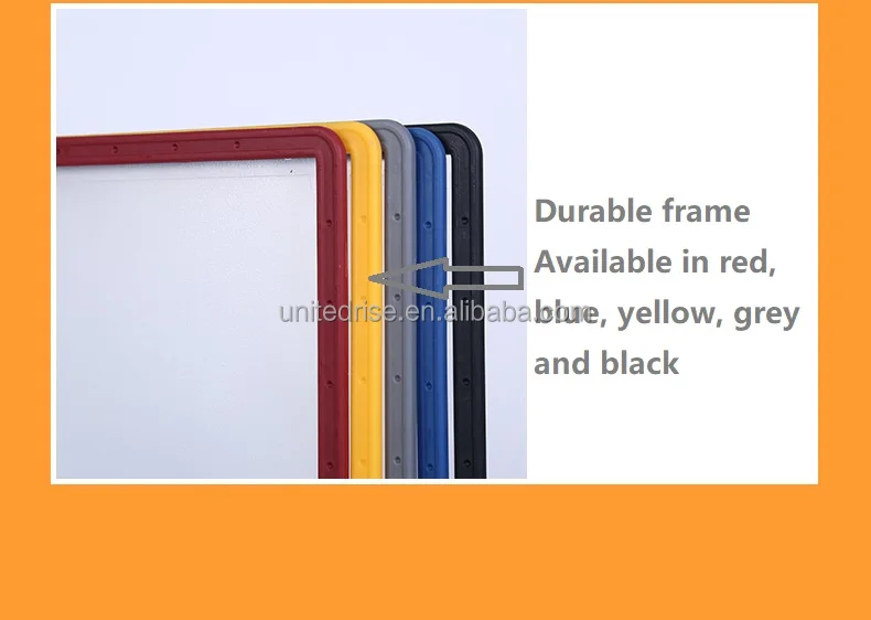 10 Panels Wall Mount Flip Menu - Clear Plastic Document Holder