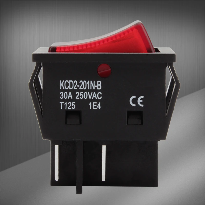 On-off Heavy Duty Led Rocker Switch 4 Pin Rocker Switch 30a 250vac With ...