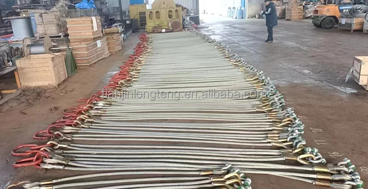 DNV 2.7-1 Standard Offshore Lifting Sling - 4 Legs Steel Wire Rope