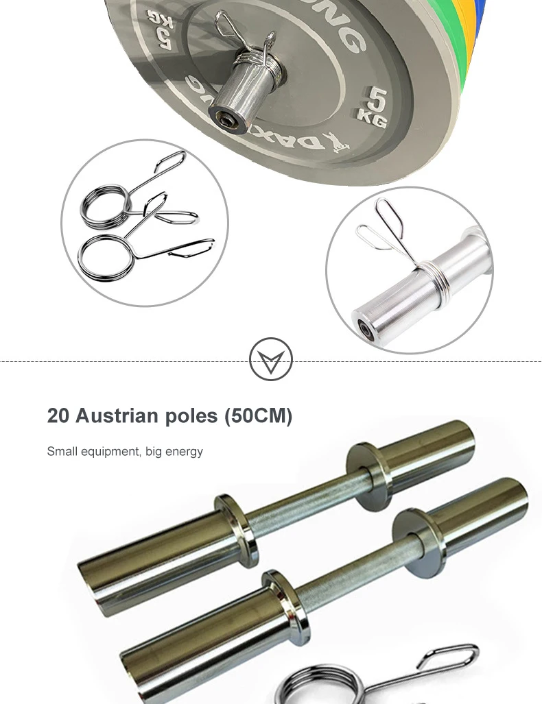 High Quality Fitness Equipment Weightlifting Barbell Bar 1.5m/1.8m/2.2m ...