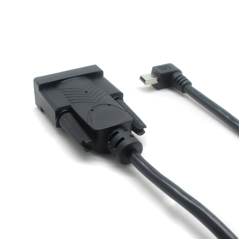 Db9 Female Ftdi To Mini Male 90 Degree Bend Cable - Buy Usb To Rs232 ...