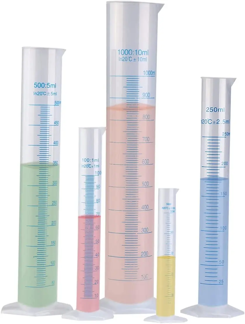 High Quality Plastic Measuring Cylinder with Hexagonal Base| Alibaba.com