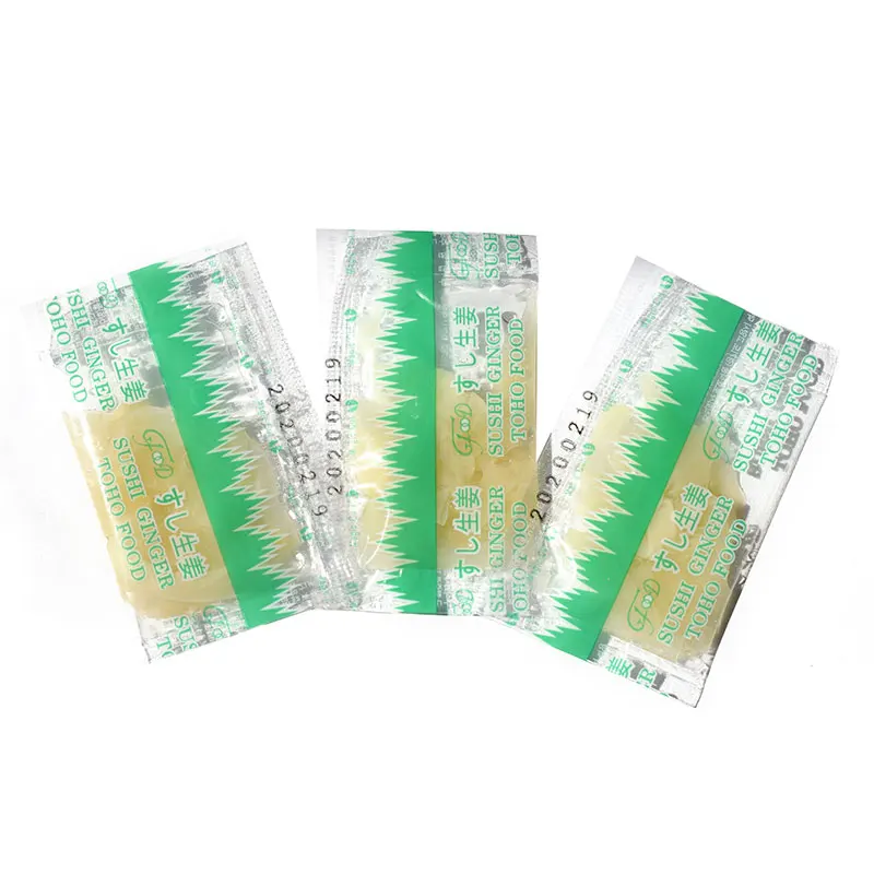 Mini Package 30g Small Jelly Cup Ginger Slice Pickled Sweet Taste Sushi ...