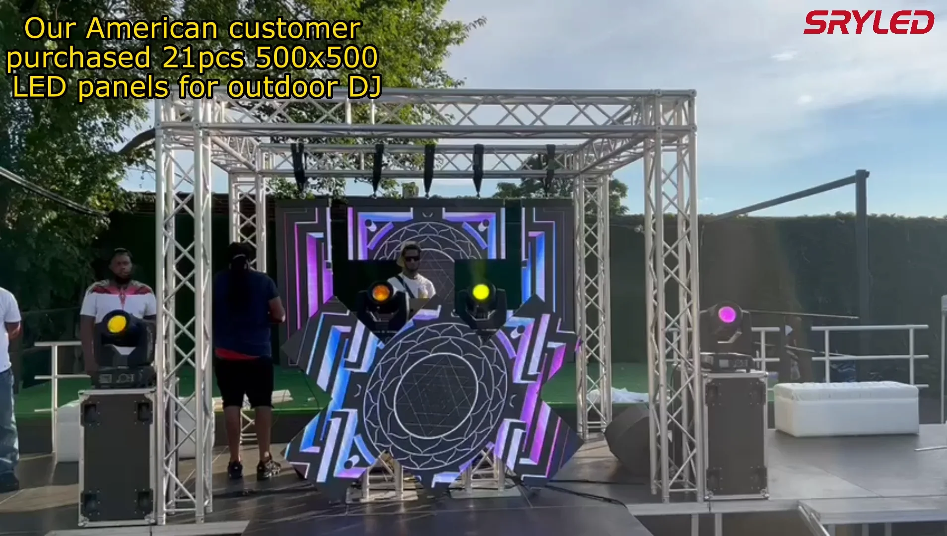 Outdoor Dj Stage