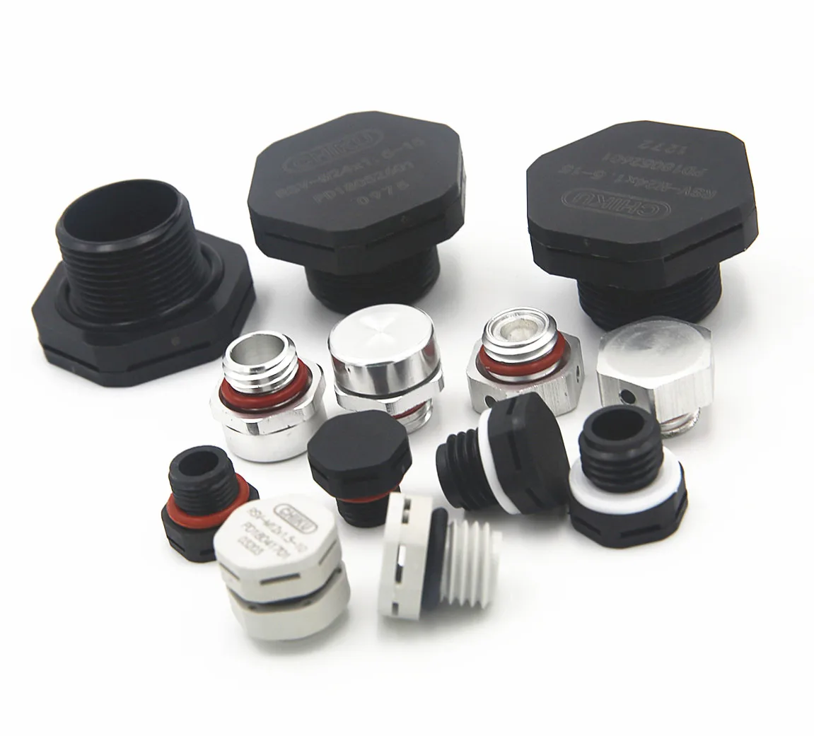 Plastic Pressure Air Vent Plug PTFE Membrane IP68 Screw Vent Valve ...
