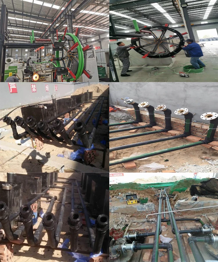 Underground Petroleum Pipeline Hdpe Weldable Joints Upp Welding ...