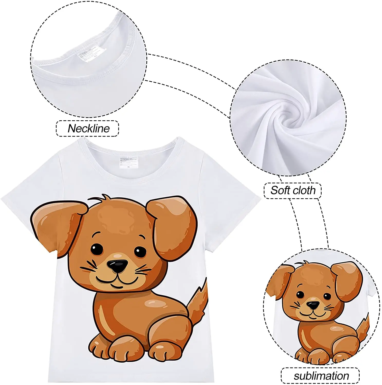 Sublimation Kids Tshirts for Boys Kids Blank Tshirt Girl for Sublimated ...