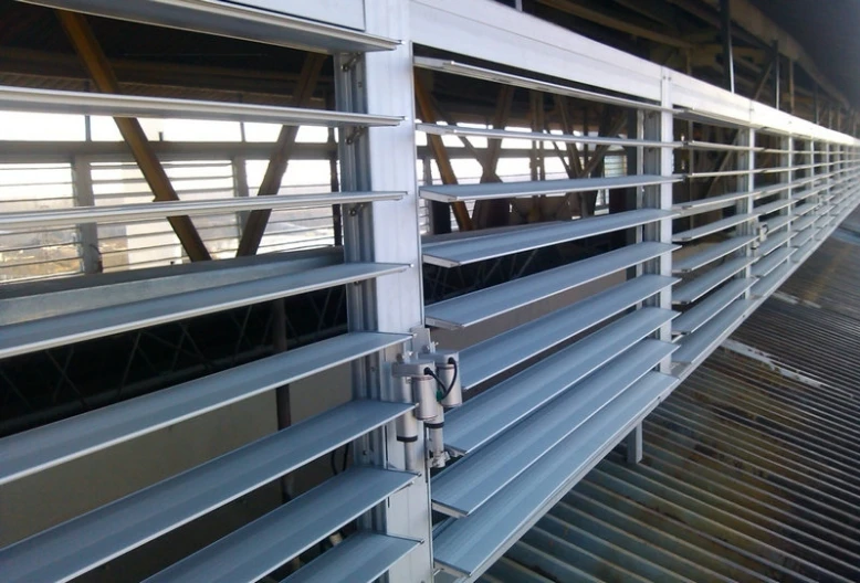 Outdoor Automatic Aluminum Louver Windows Shutters Price