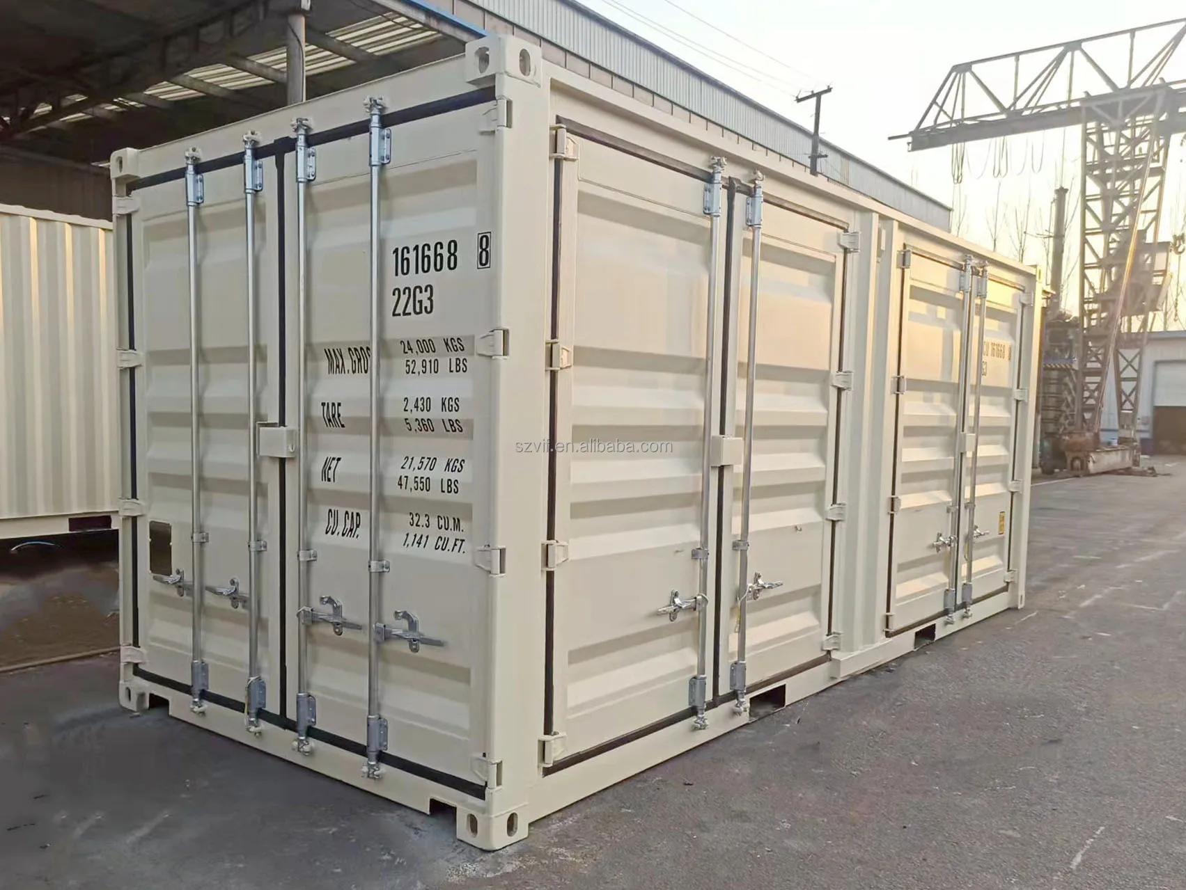 20' Shipping Container For Housing Open Side Shipping Container Storage ...