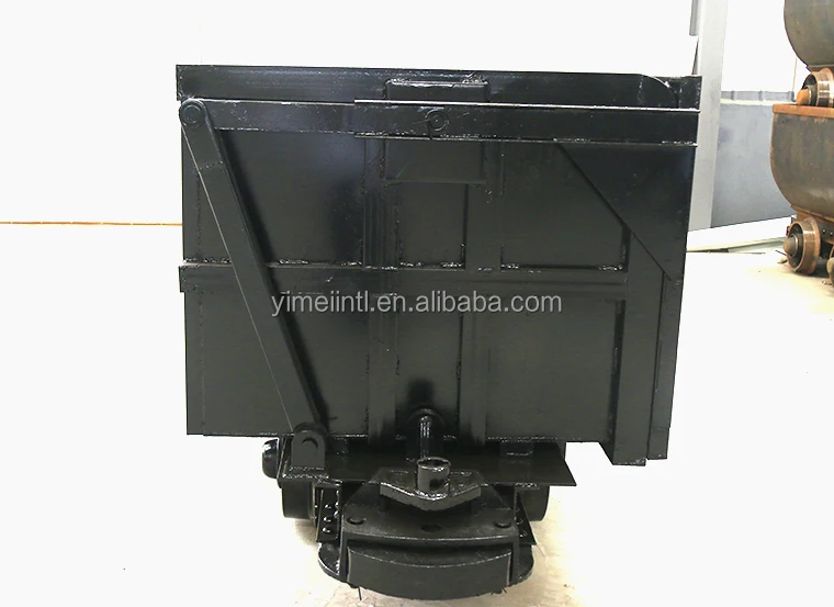 U-Type Mine Car Fixed Mine Car for Sale Curved Rail Side Unloading ...