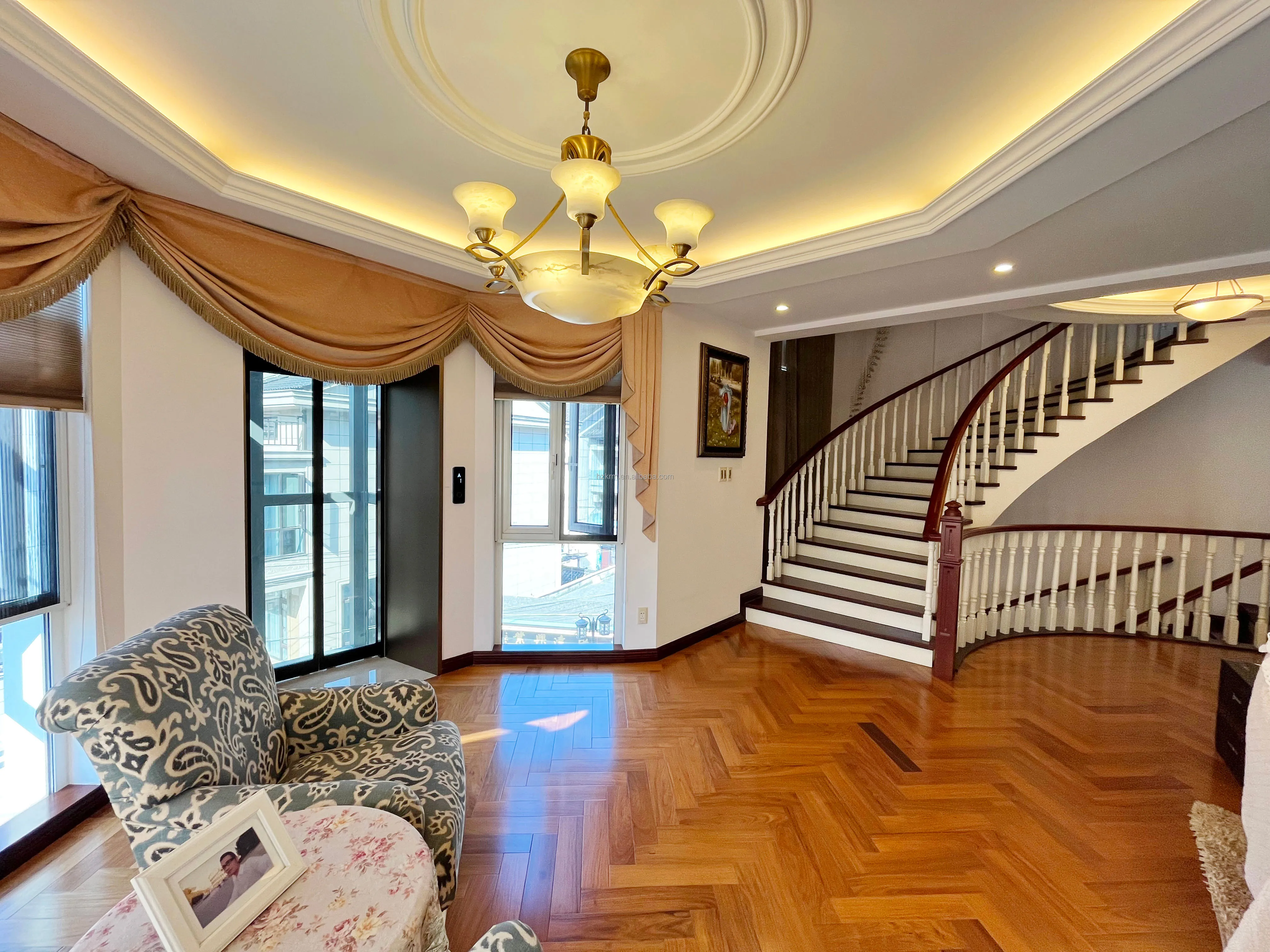 Domestic Residential Elevator Small Shaft Elevator - Buy Elevator,Villa ...