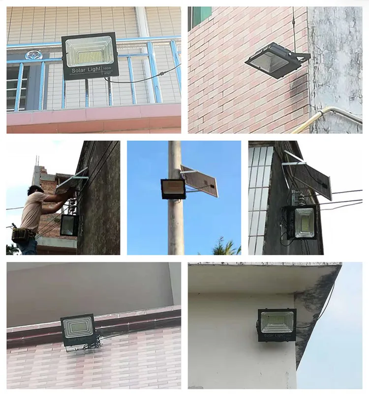 Jindian LED Solar Flood Lights - Efficient Garden Lighting