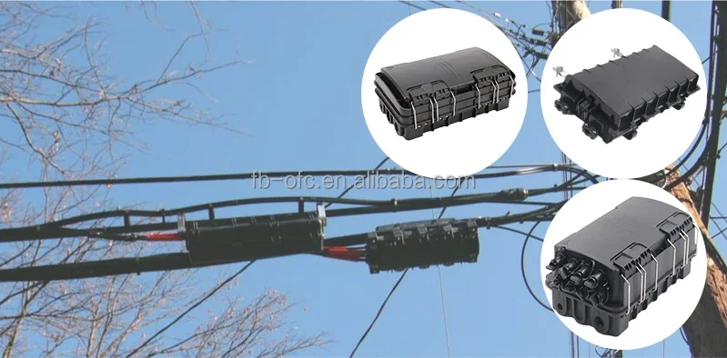 IP68 FTTH aerial fiber access terminal box Type 16 core Fiber Joint Box ...