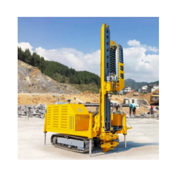 Diesel-Powered Crawler Rotary Drilling Rigs for Oil & Mining with Pump ...