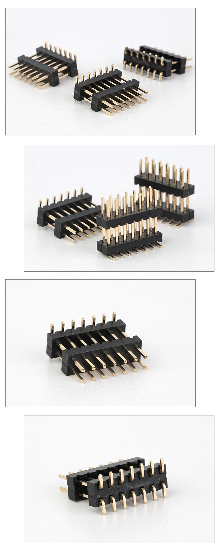 2.00mm Pin Header Dual Rows Smt Type Connector Pin Header Max Current 2 ...