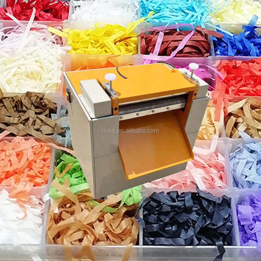 Crinkle Filler Paper Strip Paper Cutter Shredder Machine