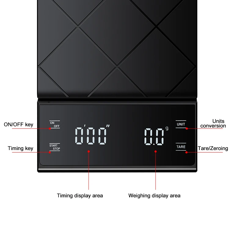 Factory Electronic Balance Weighing Scale Vegetable Glass Kitchen ...