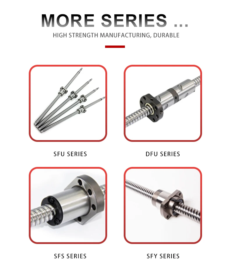 Internal Circulation Type Ball Screw And Nut Bshr1205 Rolled Ball ...