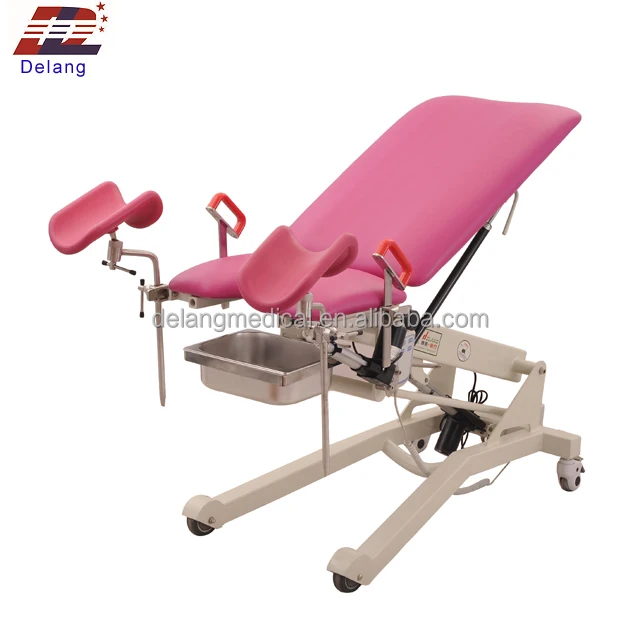 Height Adjustable Electric Obstetrics And Gynecology Medical Equipment ...
