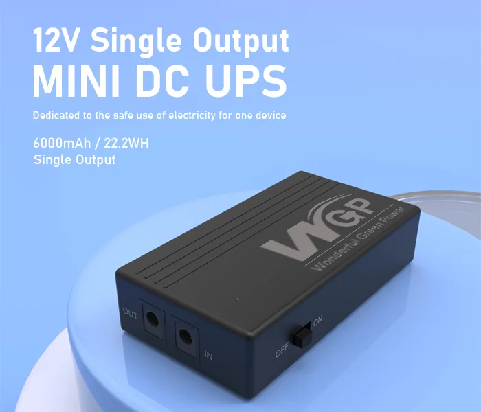 Wgp Mini Ups 12v 2a Dc Mini Ups Power For 12v Wifi Router Broadband ...