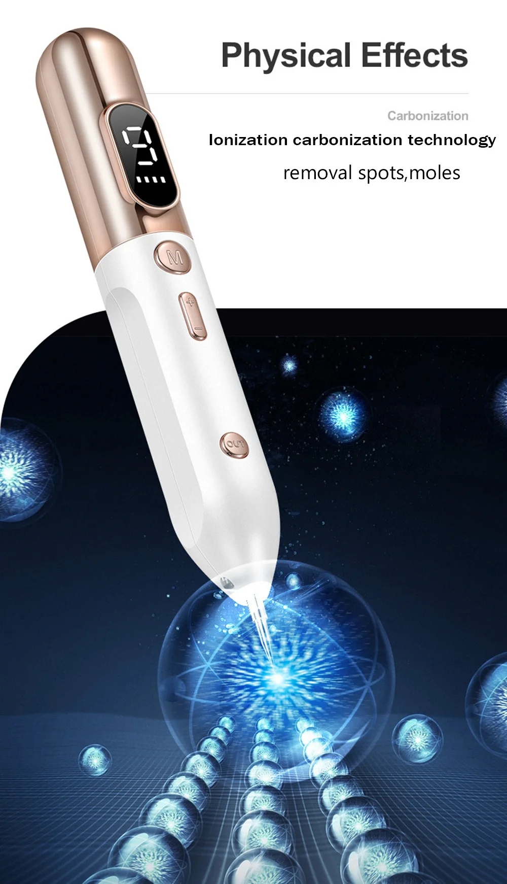 Trends Plasma Pen Facial Tag Removal Painless Plasma Pen Cauterizer ...