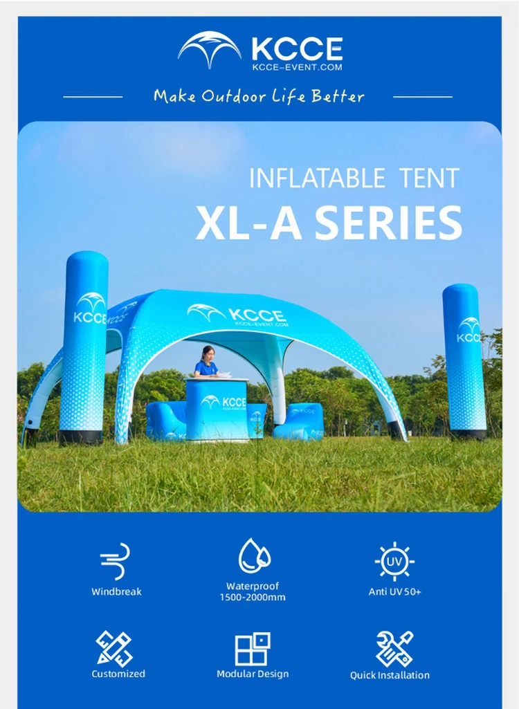 2025 New Design Long Marquee Tent - Personalized Inflatable Gazebo