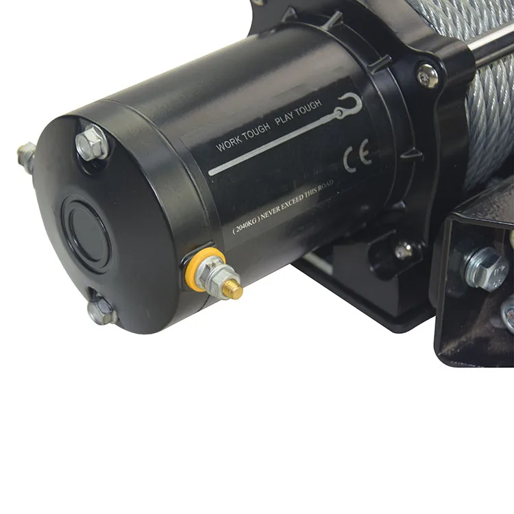 Utv Winch 4wd 12v/24v Car Winches Ce Approved 4500 Lb Winch 4x4 - Buy ...
