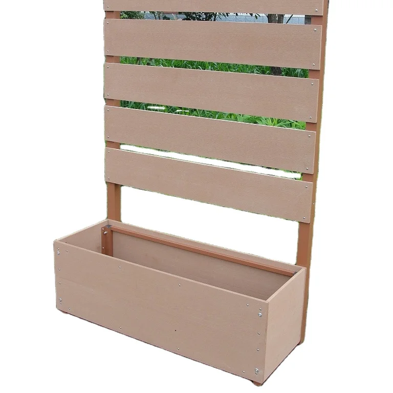 1800mm High Decorative Wpc Rectangular Planter Box,Wood Plastic ...