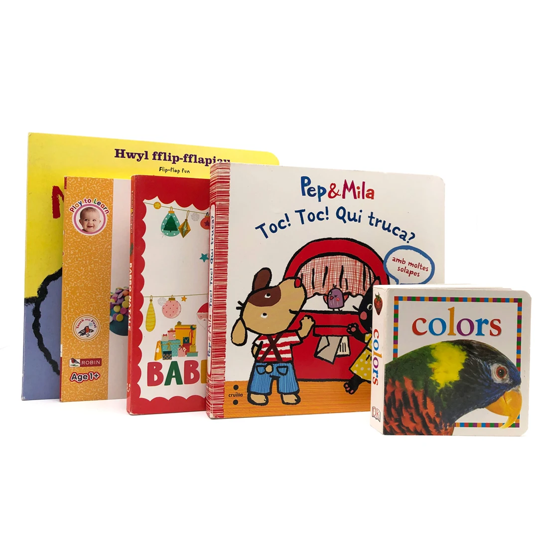 High Quality Educational Children Card Board Kid Custom Book Printing ...