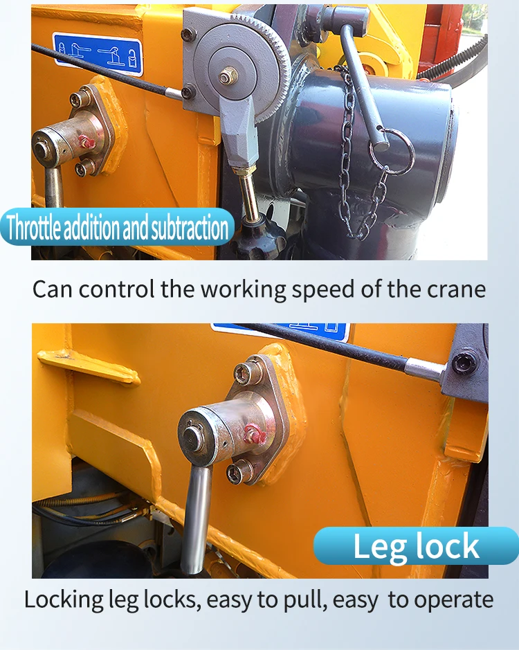 3.2 Ton Workshop Folding Boom Remote Control Articulated Crane Portable ...