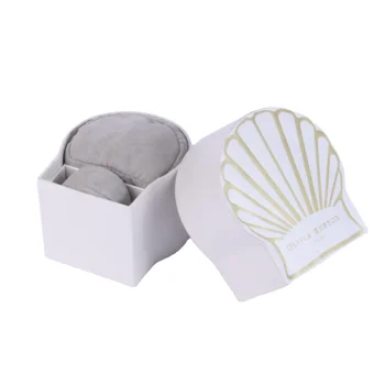 Design Customized Shell Shape Package Box Lid Based Corrugated Paper ...