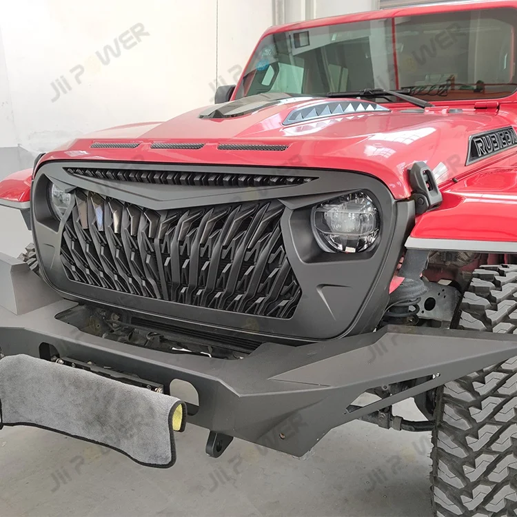 Hawk Wings Grille With Lights For Jeep Wrangler Jl & Gladiator - Buy ...