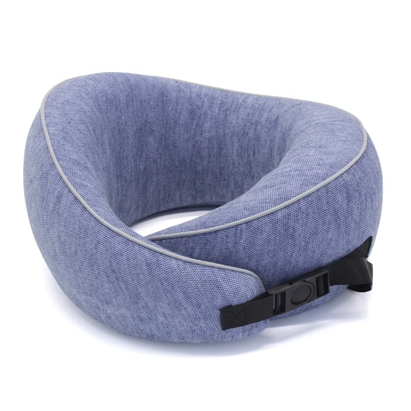 Jiyimei Memory Foam Travel Pillow - U Shape Neck Support