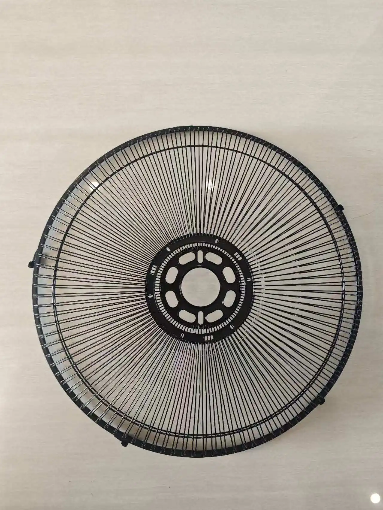 18/16 Inch Electric Fan Guard with Single Center Ring Front Rear Grills ...