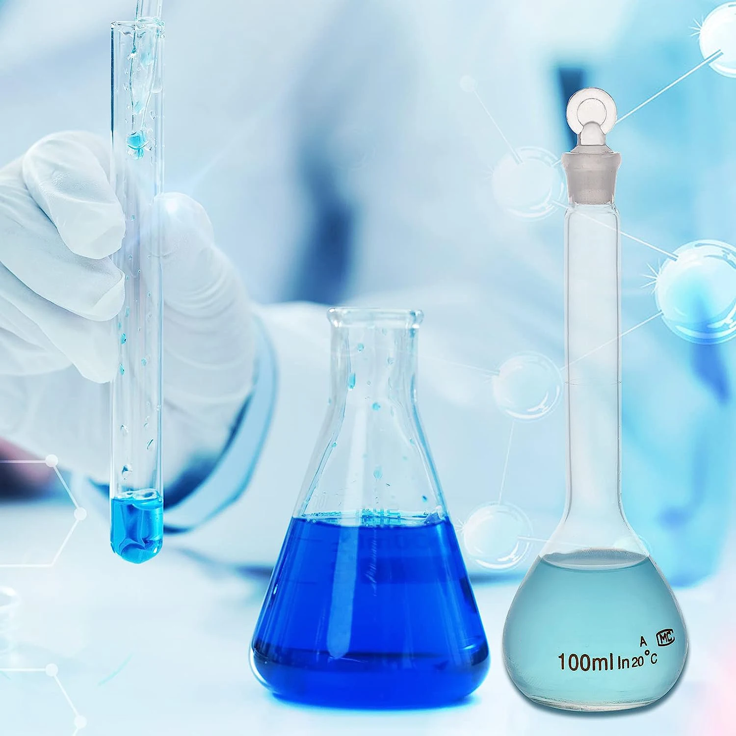 150ml Volumetrische Kolf - Precise Laboratory Glassware