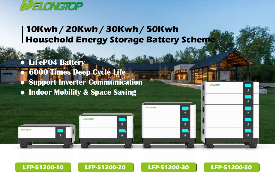 6000 Cycle Stackable Lifepo4 48v 51.2v 10kwh 20kwh 30kwh 50kwh Lithium ...