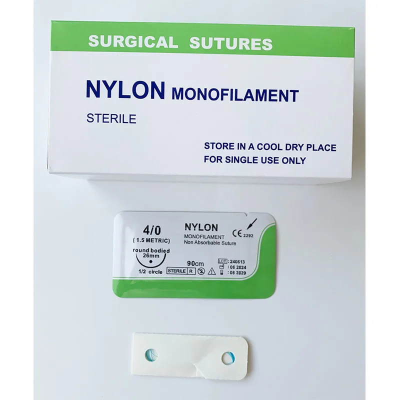Medical Absorbable Suture - Synthe Consuturing 10/0 Nylon