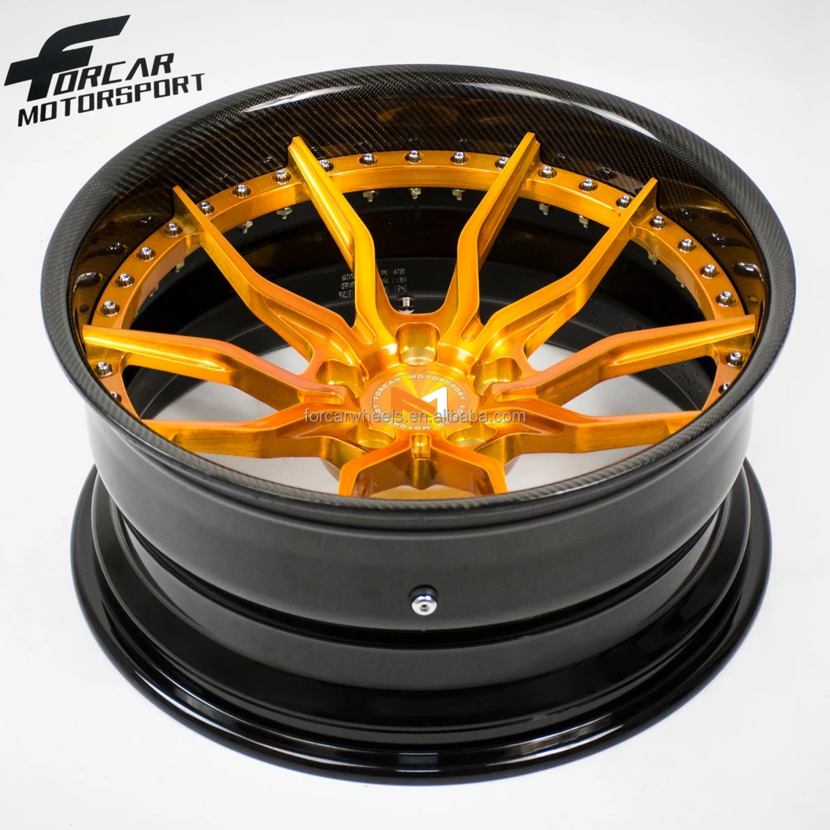 Custom Forged Wheels - Carbon Fiber Lip T6061 Alloy Rims