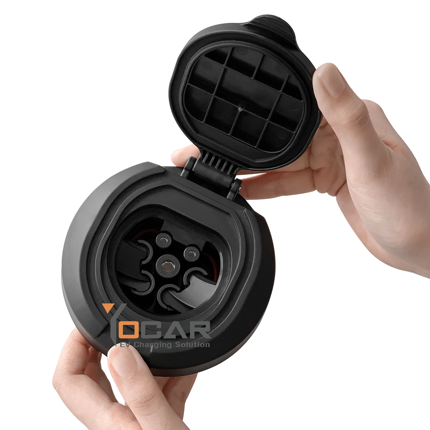 400v Type 2 Premium Female Shutter Socket Outlet For Ev Charging ...