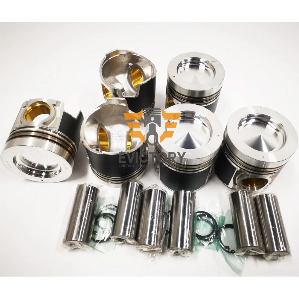 Fuso Truck Spare Parts For Mitsubishi 6ds7 6m60 6m70 Piston Kit With ...