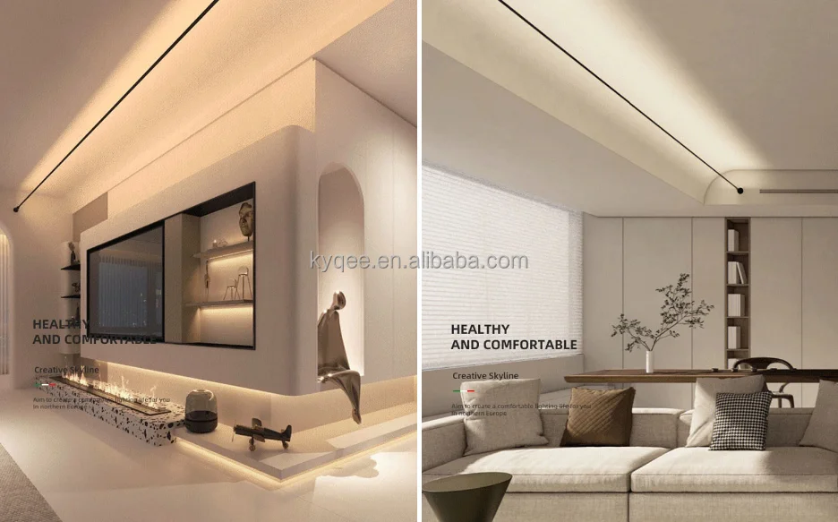 Kyqee New Arrival Modern Skyline Linear Light Accessories Creative 6m ...