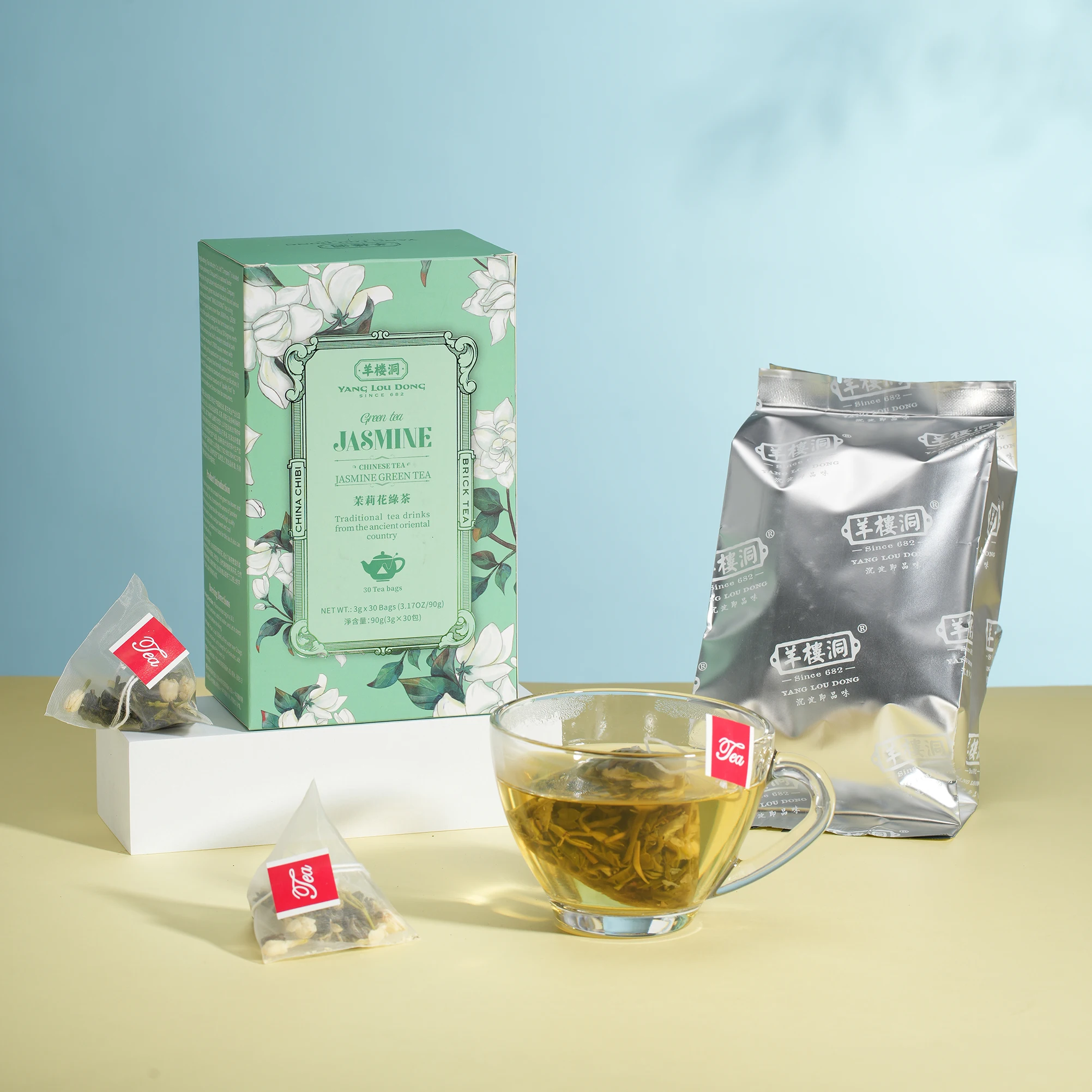 Jasmine Green Tea - Buy Jasmine Tea Brands,Jasmine Tea,Hubei Jasmine ...