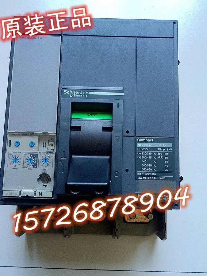 Genuine Schneider Circuit Breaker Ns800n 3p Rated Current 800a ...