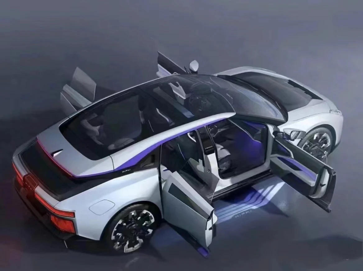 Hiphi Y 2023 765km Flagship New Energy Electric Car 4 Wheels Auto Ev ...