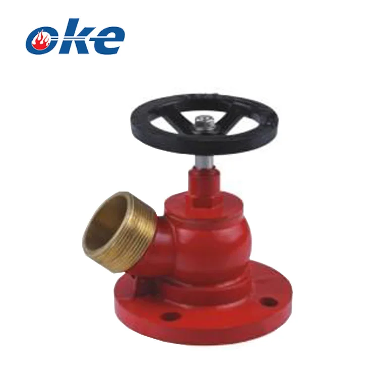 Okefire Brass Hand Wheel Fire Hydrant Landing Valve For Standpipe - Buy ...