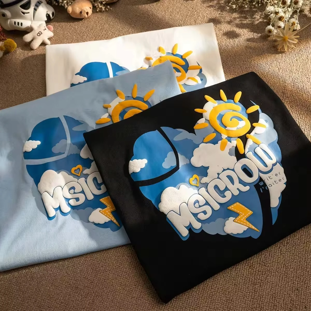 Shop Our 100% Cotton 280 Grams T-Shirt with Puff Printing