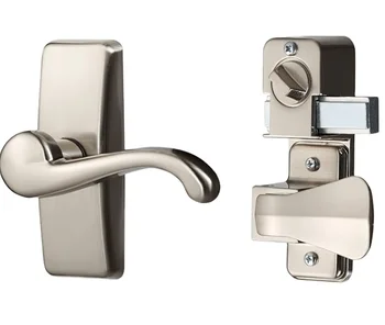 Security Door Lever With Deadbolt Lock For Storm And Screen Doors - Buy ...